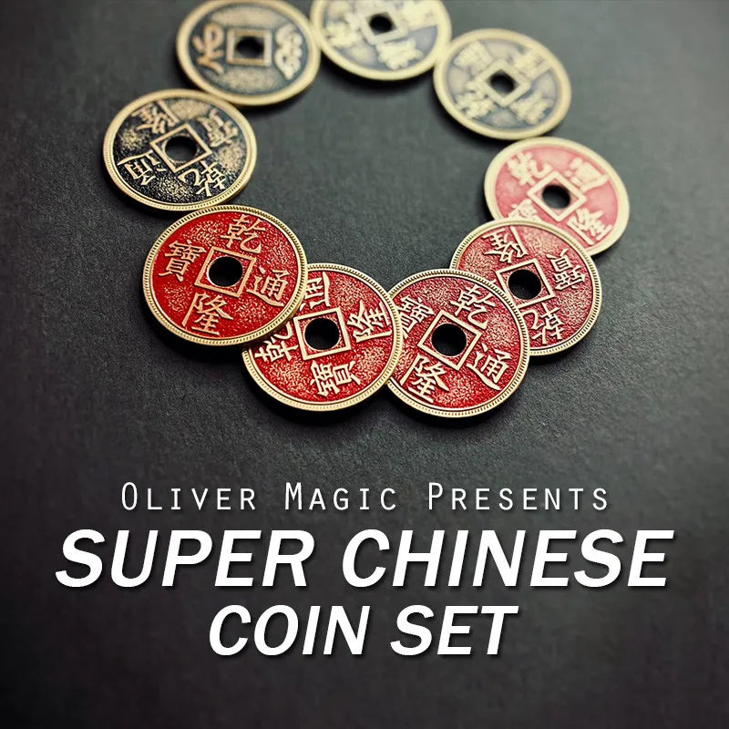 Super Chinese Coin Set by Oliver Magic | V2 MAGIC SHOP