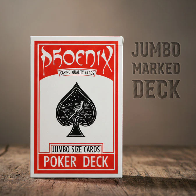 Jumbo Phoenix Deck (Marked) | V2 MAGIC SHOP