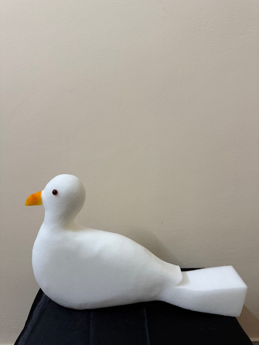 Jumbo Sponge Dove - 21 inches | V2 MAGIC SHOP