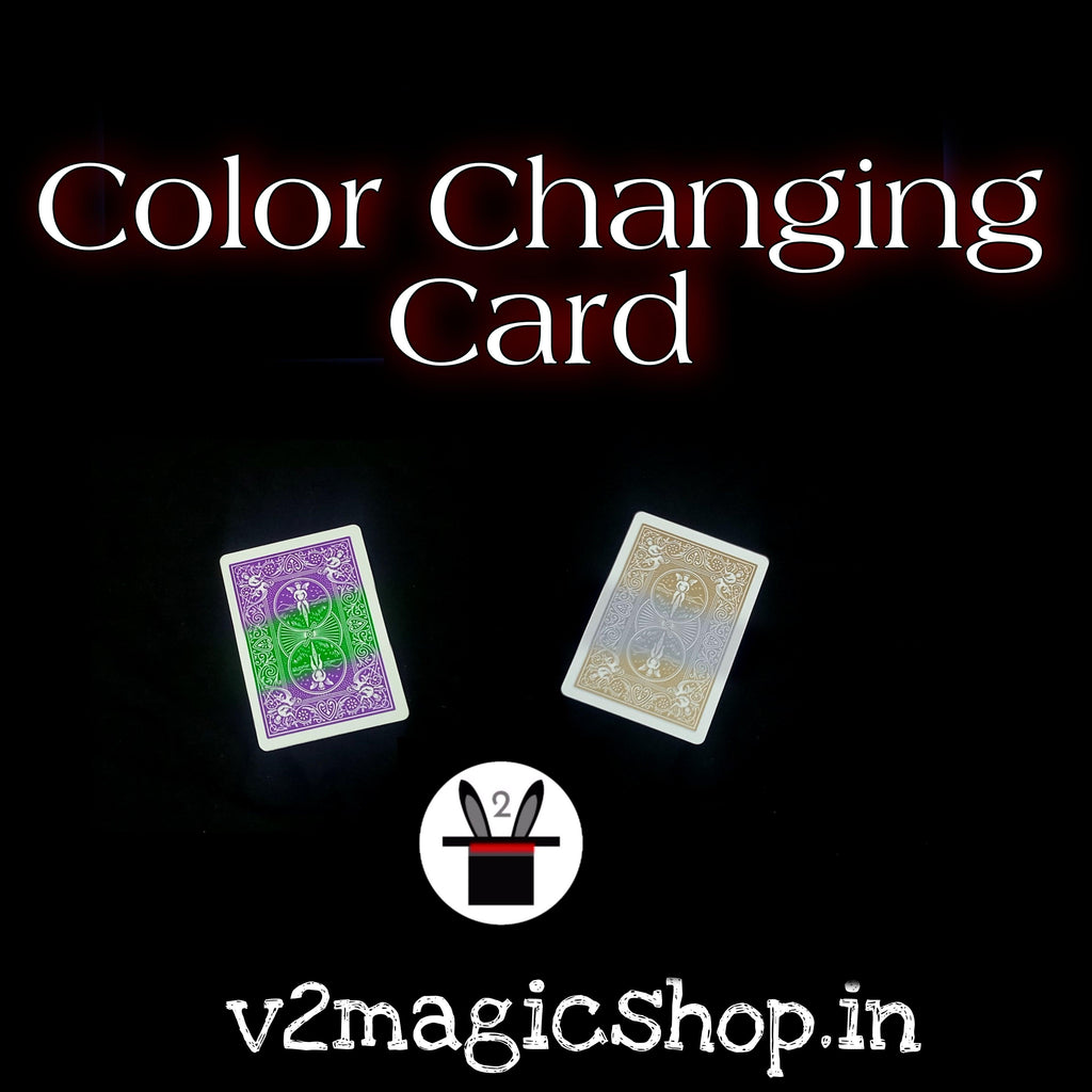 Color Changing Card | V2 MAGIC SHOP