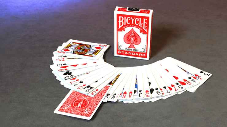 Invisible Deck Bicycle (Red) | V2 MAGIC SHOP